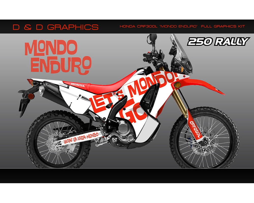 Mondo Enduro Exclusive : CRF250 Rally "Mondo Enduro"